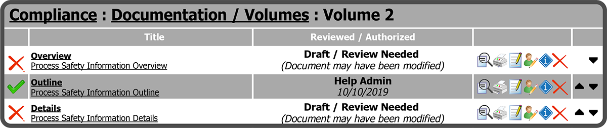 Edit Volume - Uploaded Document