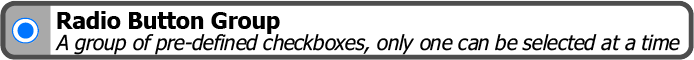 Inspection Template Field Type - Radio Button Group