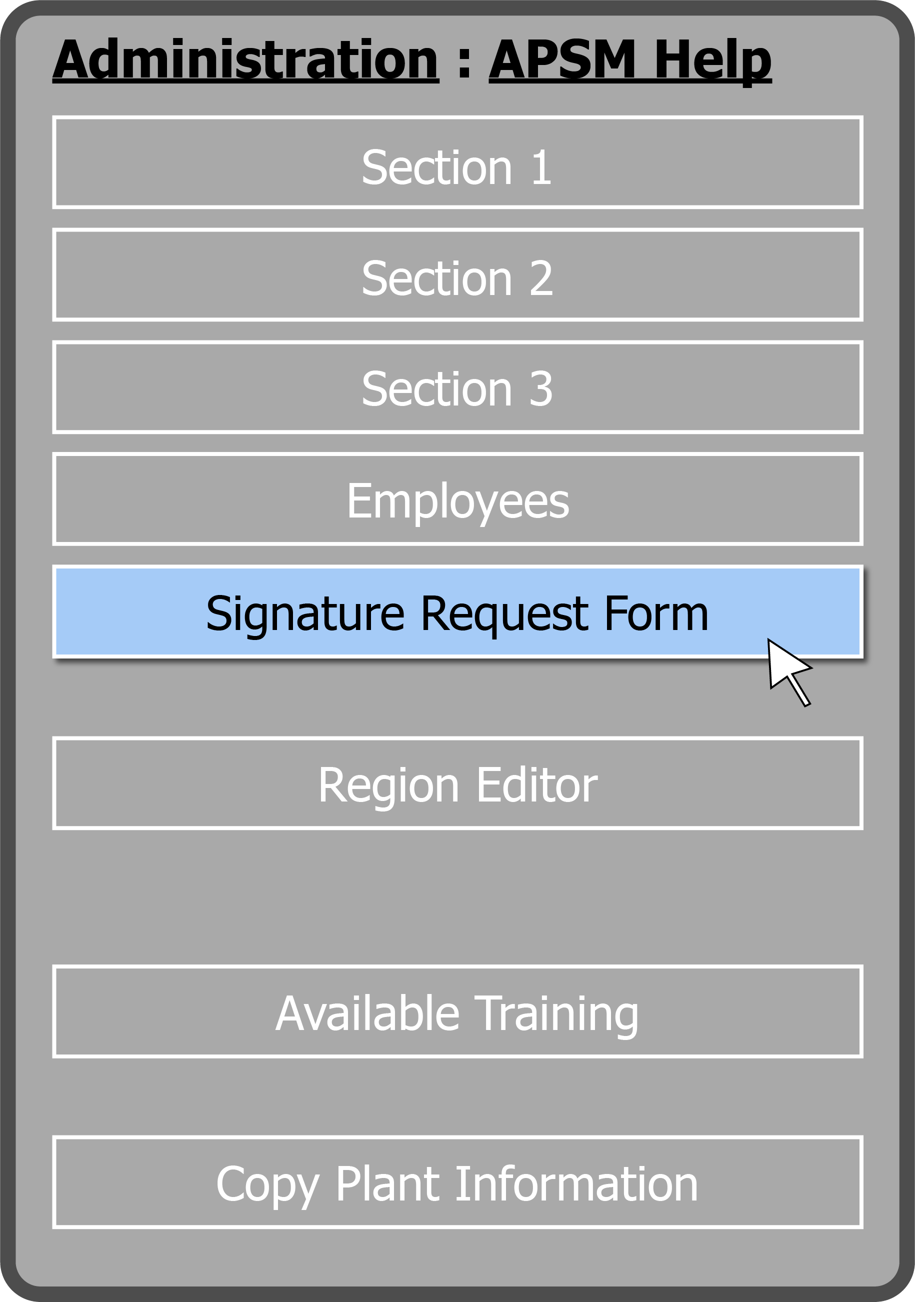Employee Signature Request Form
